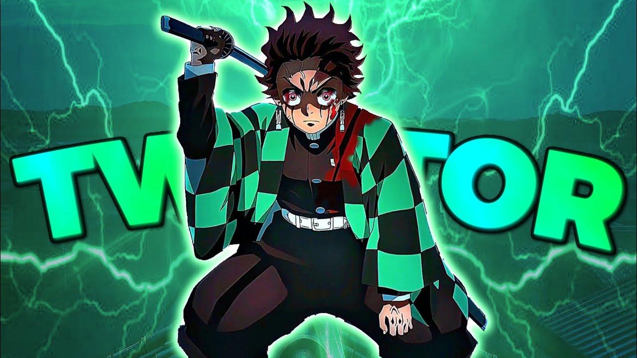 Kamado Tanjiro Badass Twixtor 4K CC + Dark CC + No CC + No Warp + 60fps ...