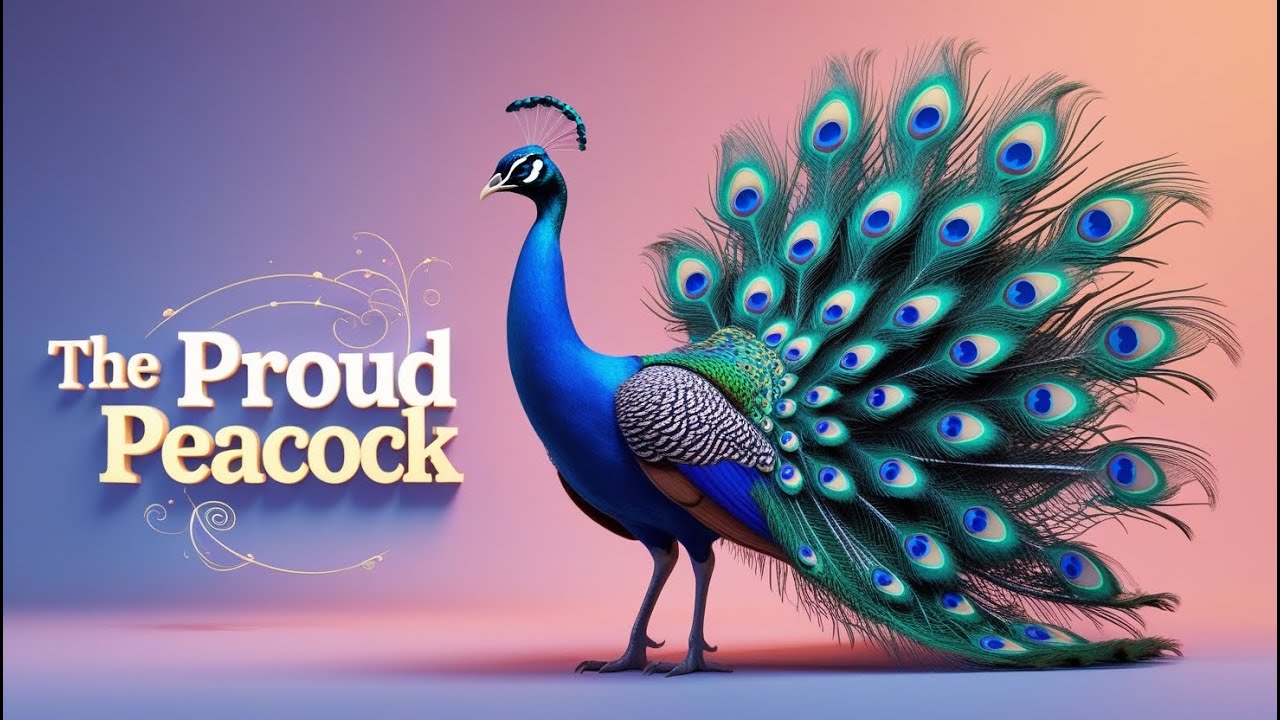 The Proud Peacock | A Magical Rhyming Story for Kids | Fun ...