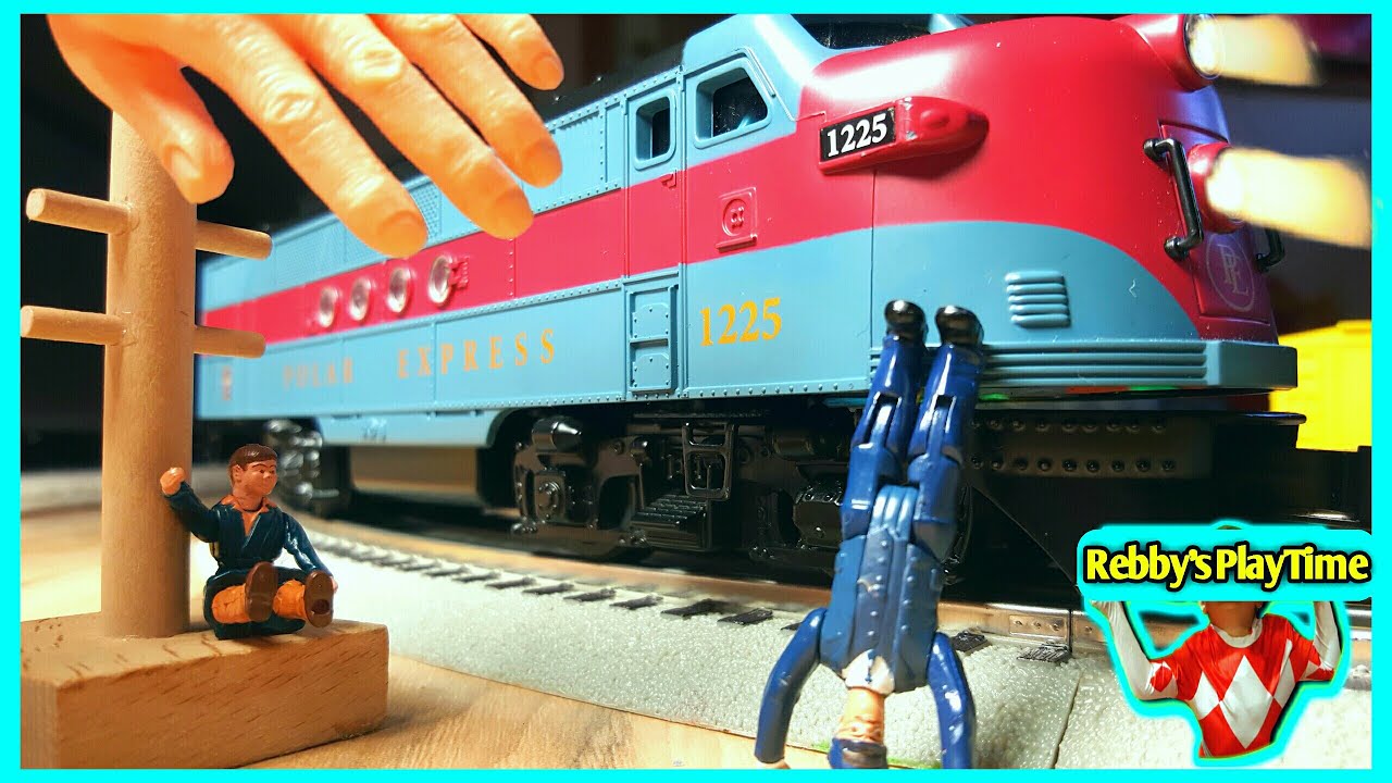 Learn Colors With Polar Express Toy Train Funny Learning Videos For ...