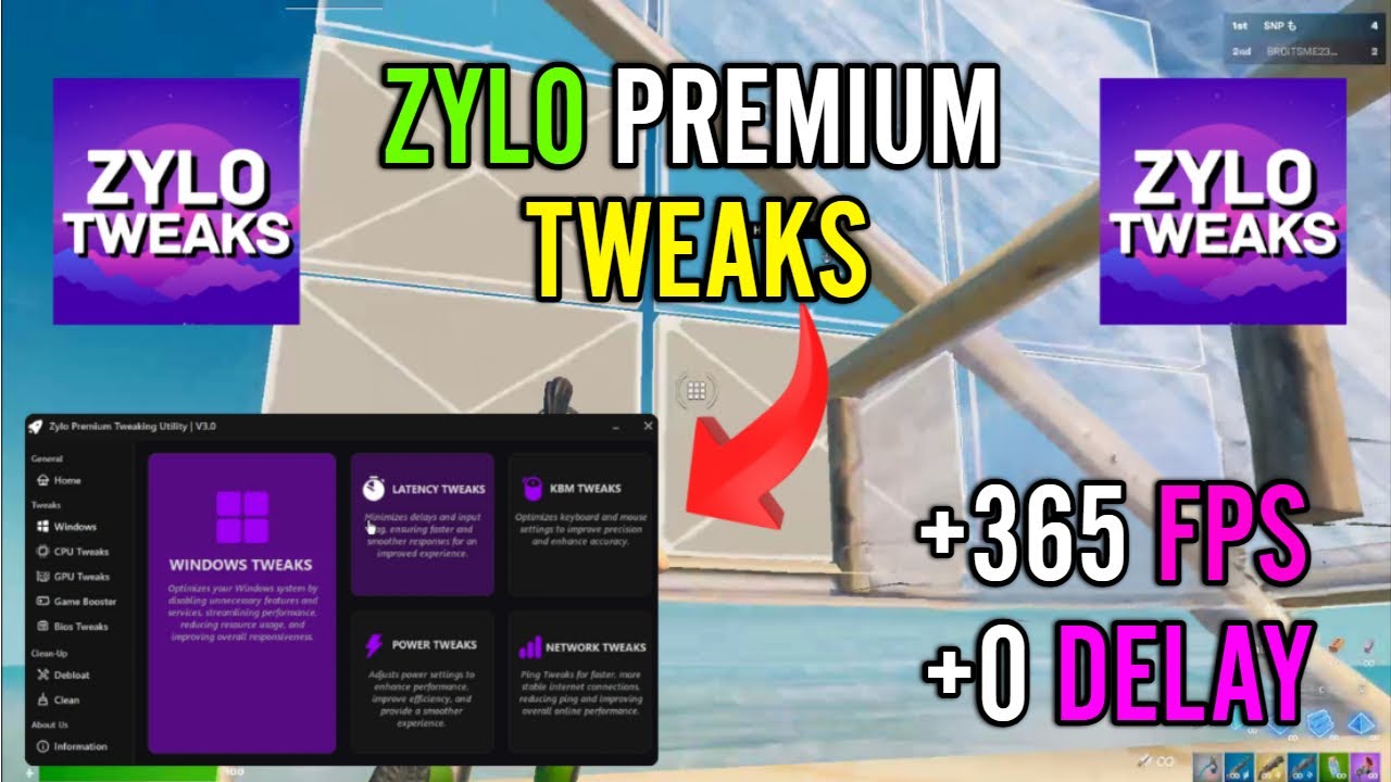 Are ZYLO PREMIUM TWEAKS Really Worth It? 🏆🚀 (FPS Test!) - YouTube