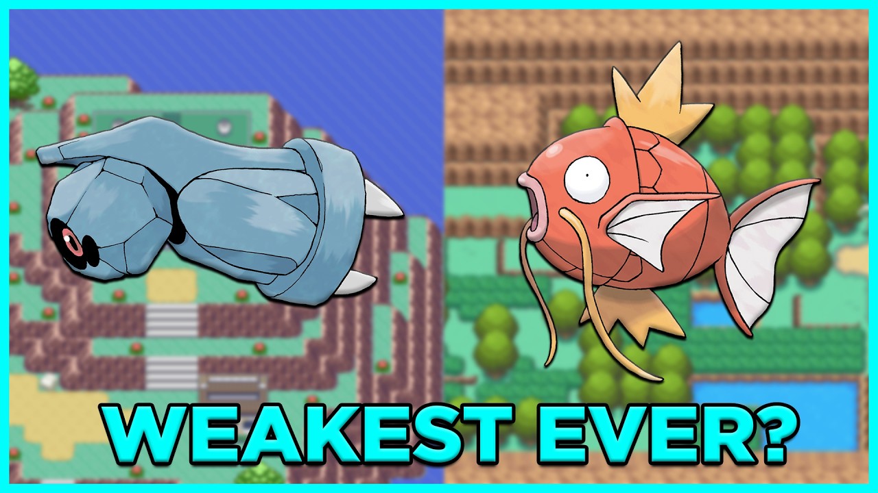 What's The WEAKEST Pokemon Of All Time? - YouTube