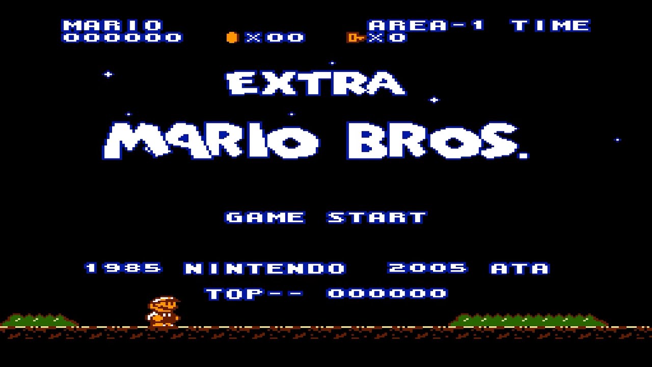 Extra Mario Bros (NES) Longplay - YouTube