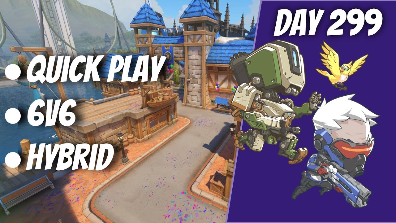Day 299 of Uploading an Overwatch Game Every Day - YouTube