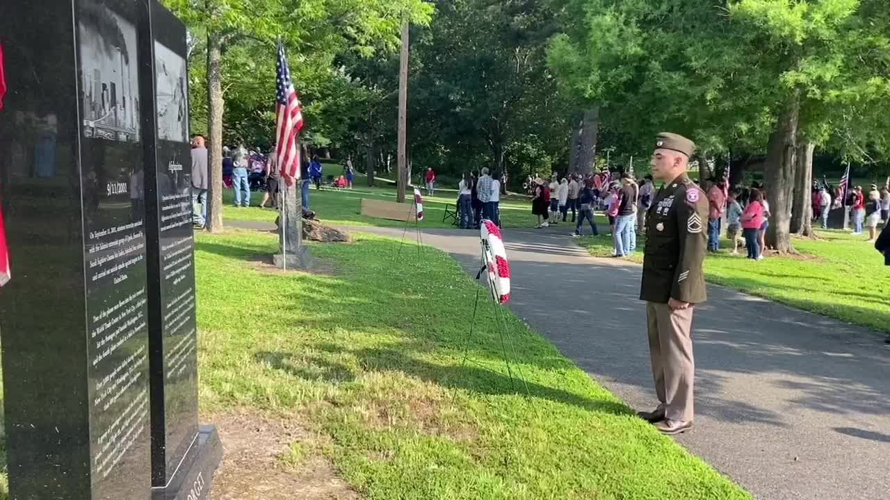 WebXtra: Longview Boy Scouts hold flag retirement ceremony for Memorial ...