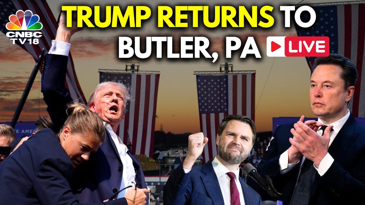 Trump LIVE: Donald Trump Holds Historic Rally at Assassination Attempt ...