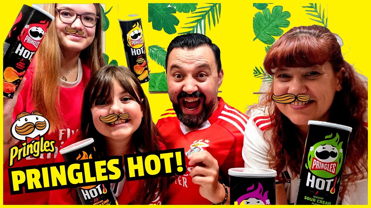 PROVAMOS AS HOT PRINGLES - YouTube