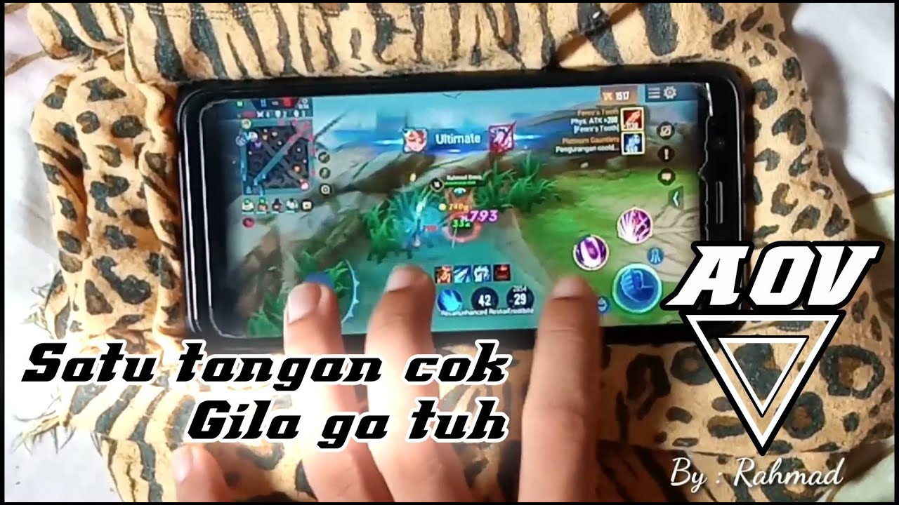 Gameplay AOV butterfly make satu tangan ~ ARENA OF VALOR~ - YouTube