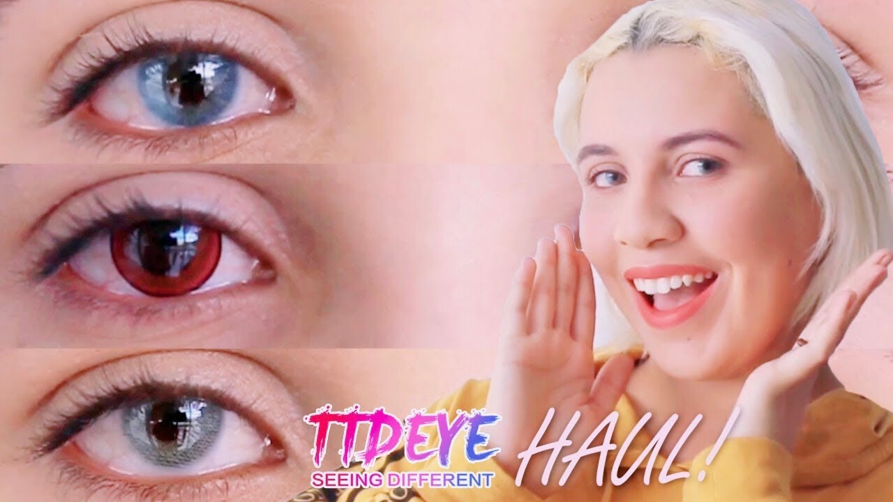 TTD-Eye Contact Try On/Unboxing - Review - YouTube