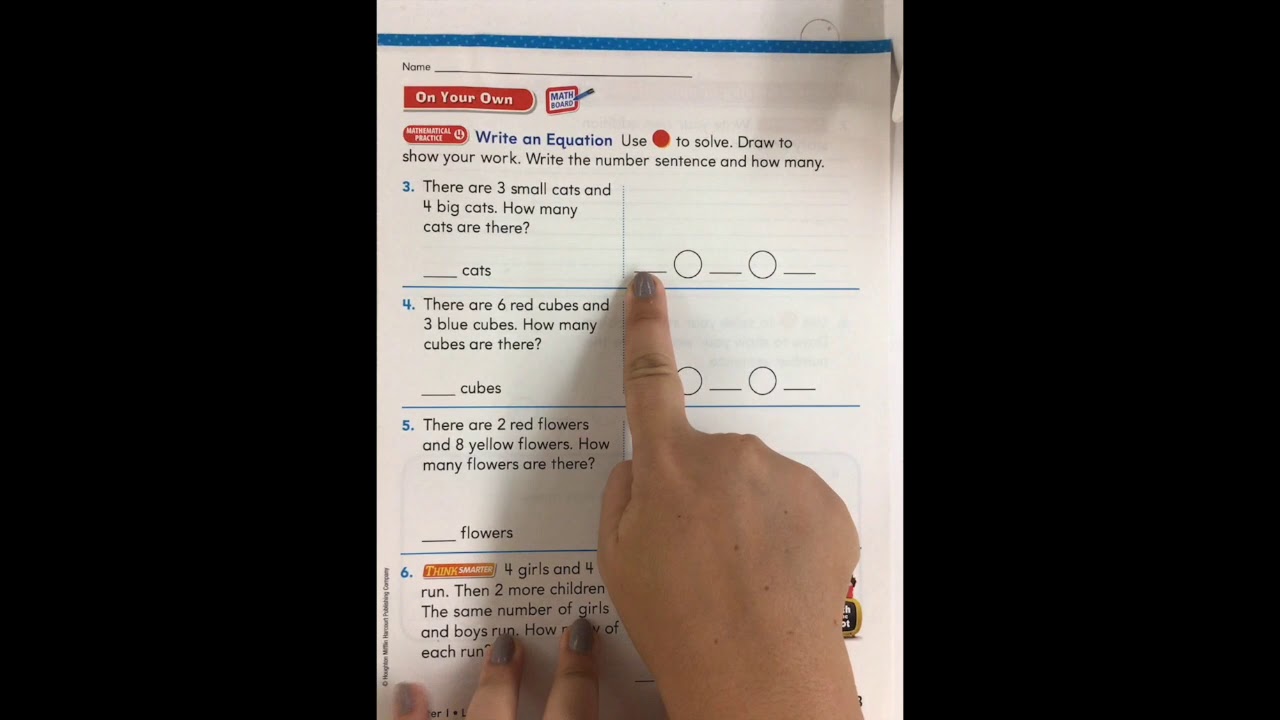 GoMath Chapter 1 Lesson 3 - YouTube