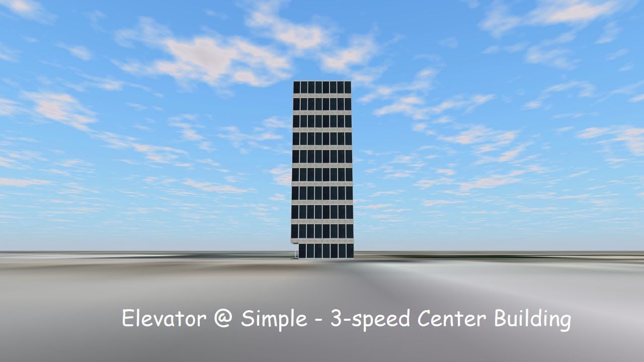 Elevator @ Simple - 3-speed Center Building - YouTube