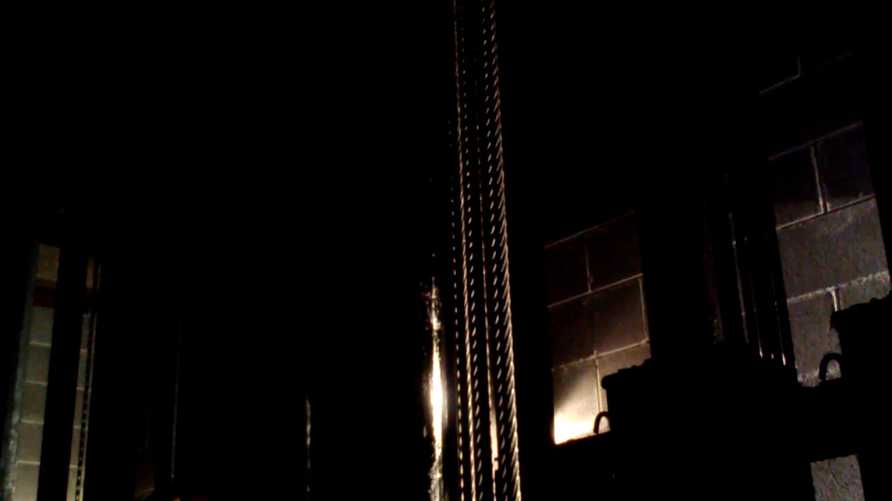 Elevator car buffer test at 1200 fpm - YouTube