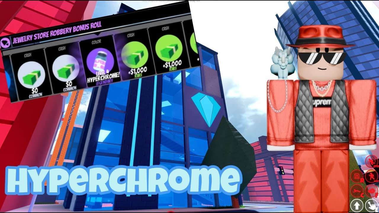Best way to get lvl 5 Hyperchrome in Roblox Jailbreak - YouTube