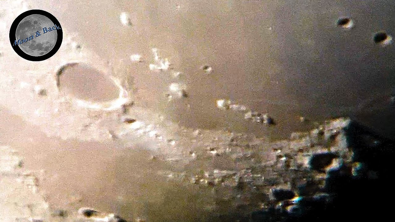 Top of the Moon in Colour - Sky-watcher Telescope - in 4K #42 - YouTube