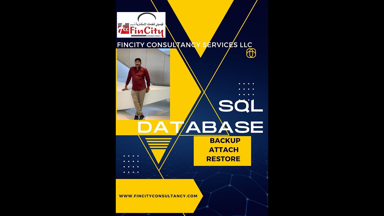 SQL Database Backup, Attach and Restore. - YouTube