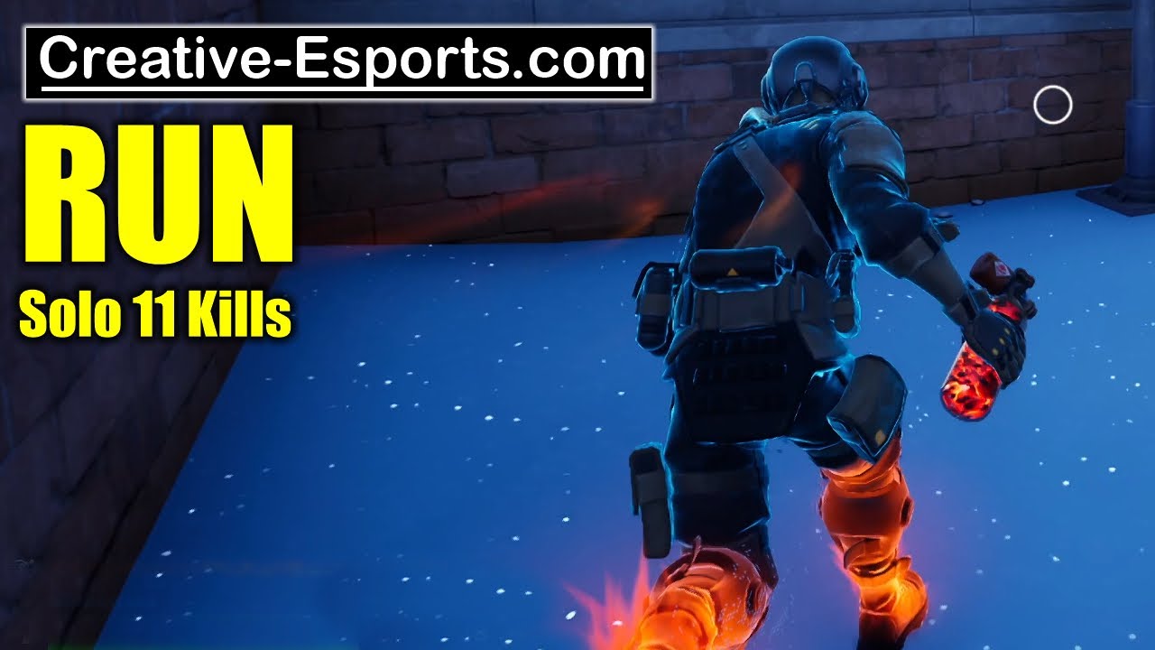 Fortnite - RUN!!! Solo - YouTube