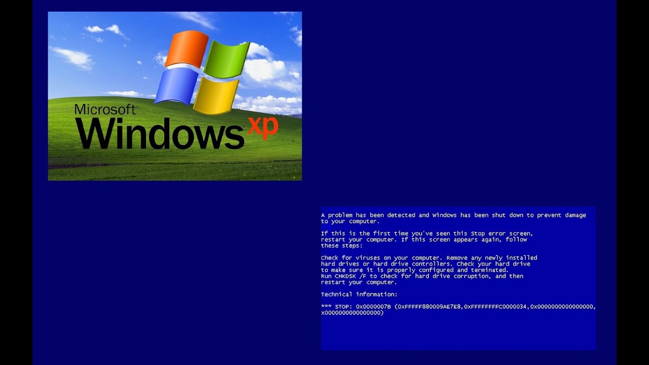 Как сделать BSOD на windows xp - YouTube