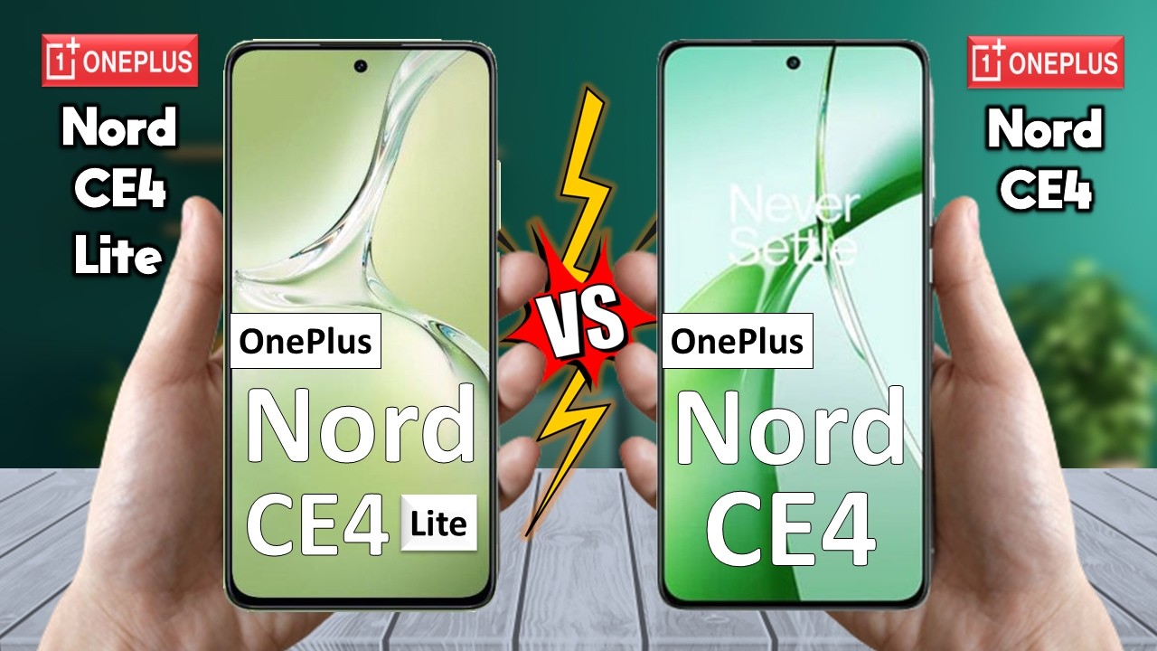 OnePlus Nord CE4 Lite Vs OnePlus Nord CE4 - Full Comparison 🔥 Techvs ...