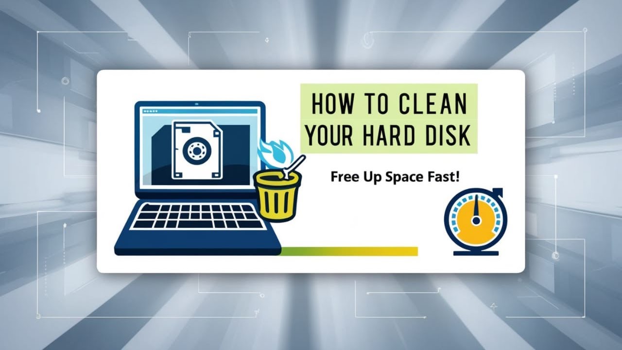 How to Clean Your Computer Hard Disk: Free Up Space Fast! Hard Disk ...