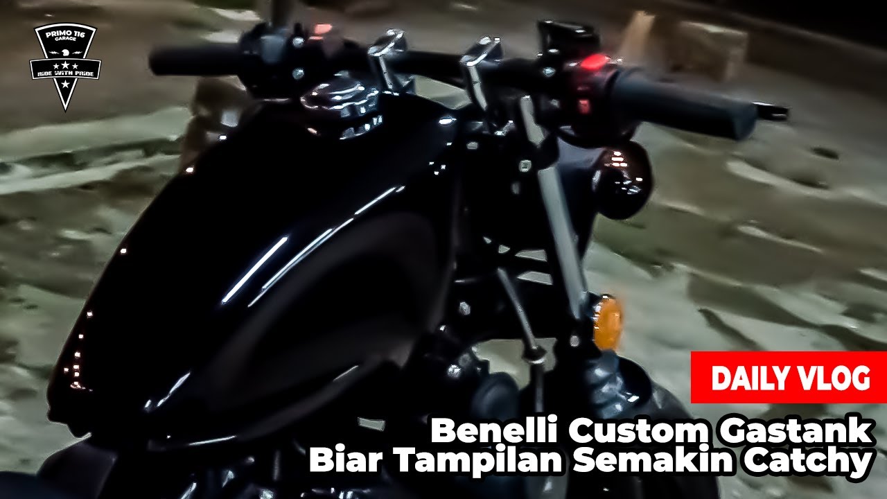 Macam macam Tanki (gastank) Benelli PE250 - YouTube