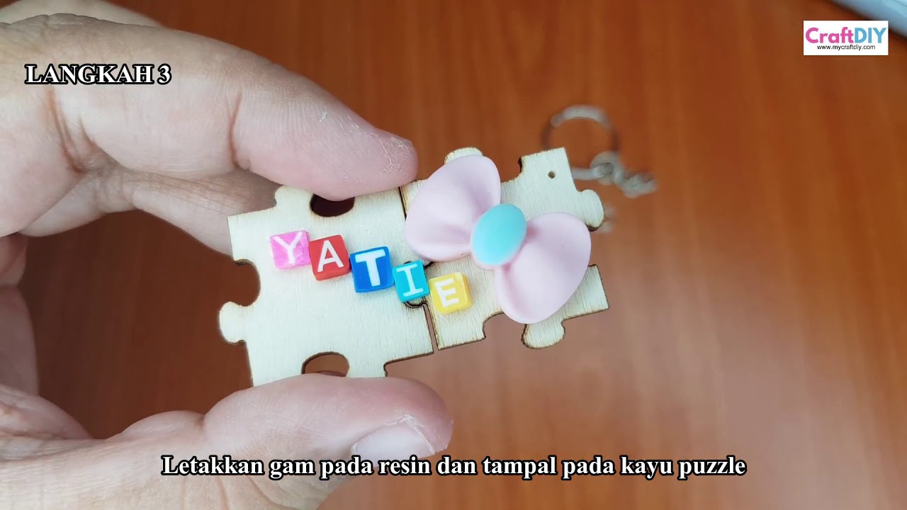 How to make keychain using fimo CraftDIY DIY Keychain Fimo - YouTube