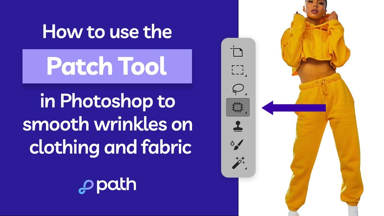 How to Use the Photoshop Patch Tool to Smooth Wrinkles on Clothing in Product Photos [Tutorial ...