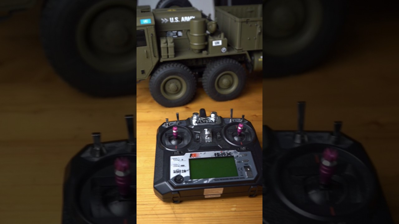 Flysky FS I6 x 10 channel #rchobby #rctruck - YouTube