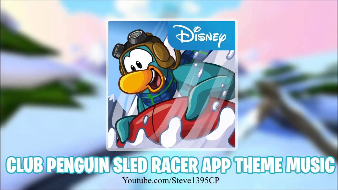 Club Penguin Sled Racer App Theme Music - YouTube