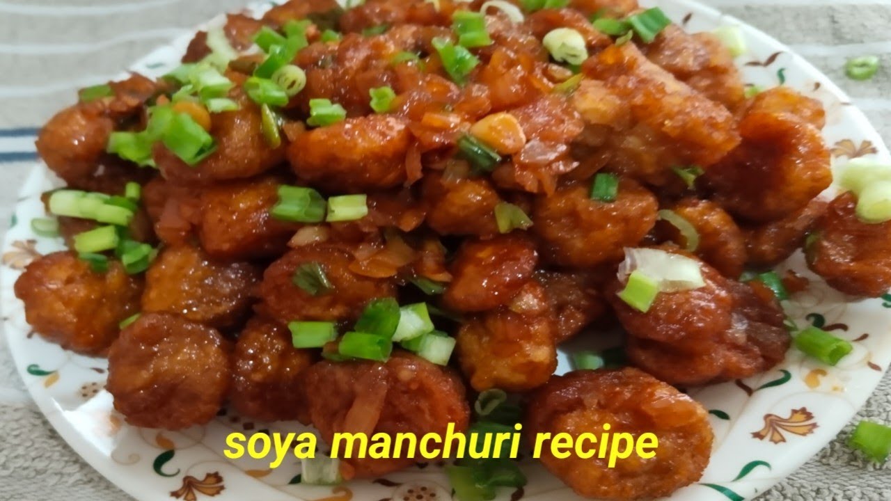 soya manchuri recipe simple and tasty manchuri Gobi Manchuri కంటే మరింత ...