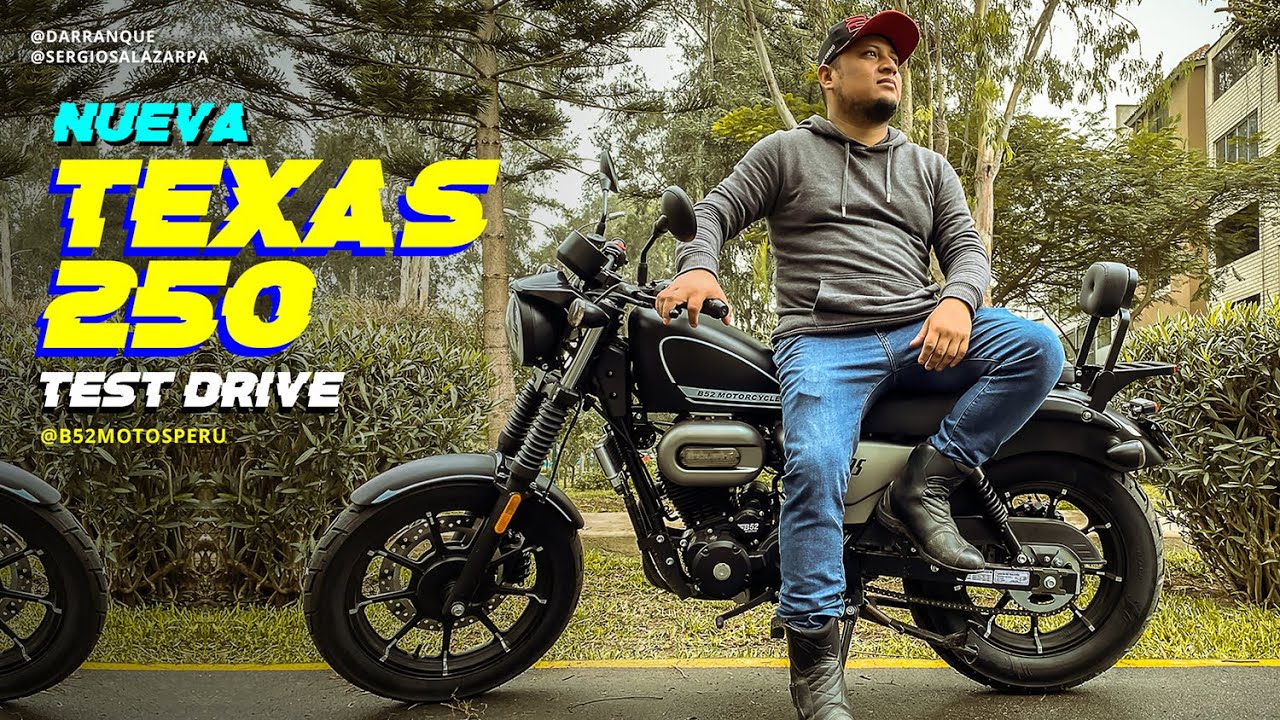 TEXAS 250 cc de B52 - Test Drive - YouTube