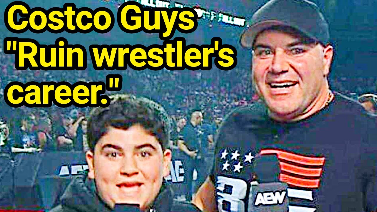 COSTCO GUYS SPEAR an Indie Wrestler and SIGN an AEW contract after ...