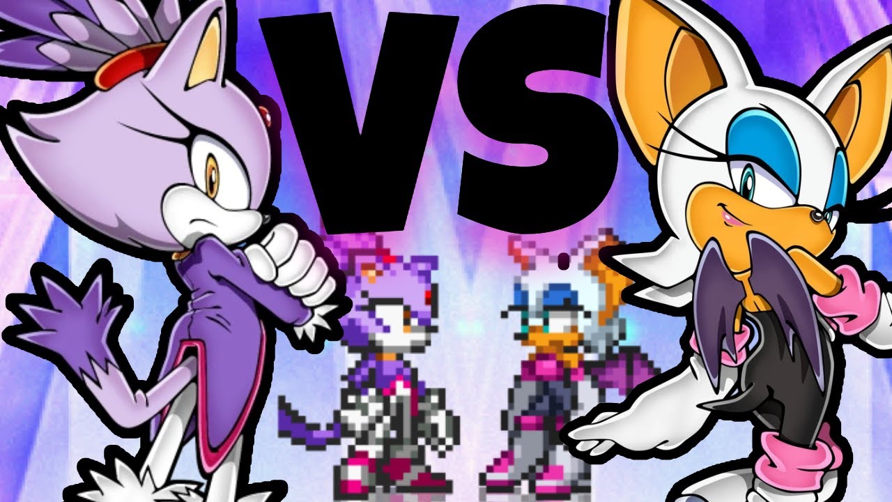 Blaze Vs Rouge - MUGEN - YouTube