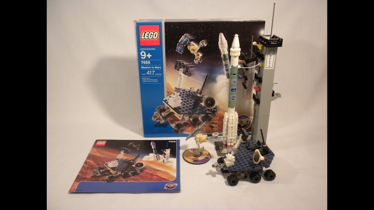 Vintage Discovery Mission to Mars LEGO Set 7469 - YouTube