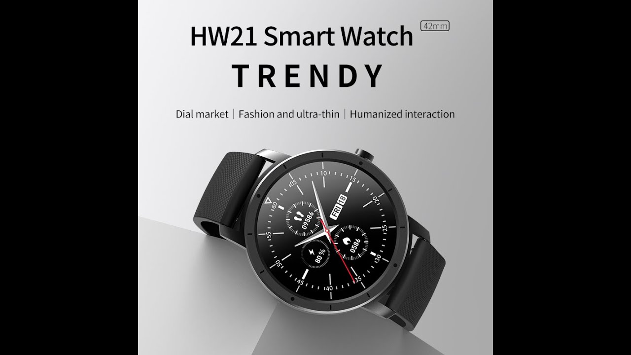 New products HW21 Smartwatch Fitness Tracker heart rate sport modes ...