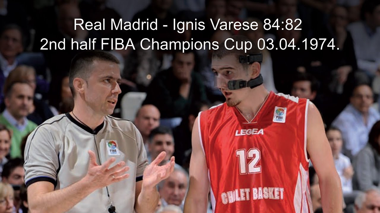 Real Madrid - Ignis Varese 84:82, 2nd half FIBA Champions Cup 03.04. ...