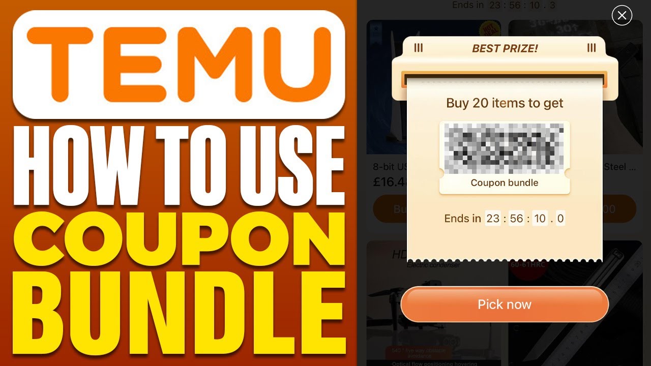 How To Use Temu Coupon Bundle in (2025) - YouTube
