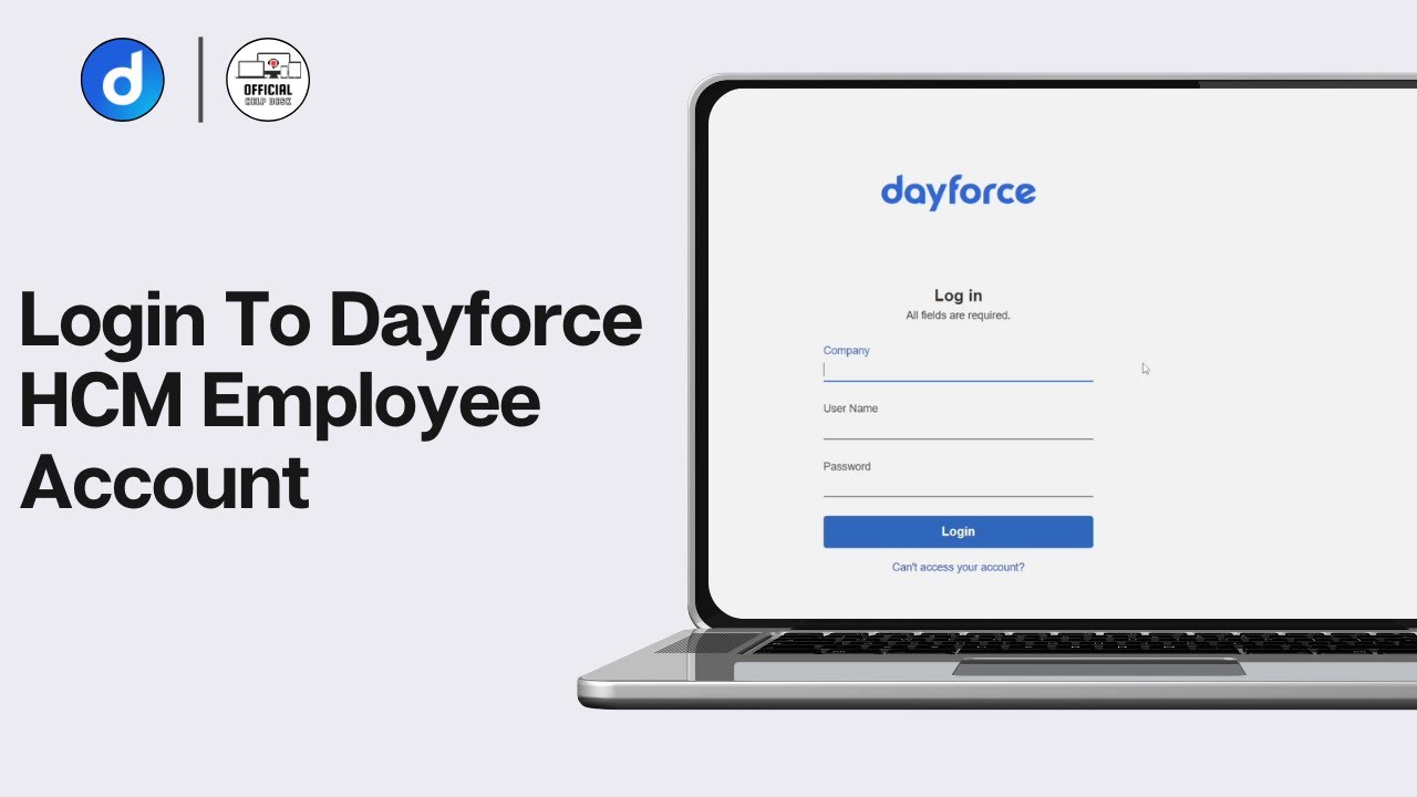 How To Login To Dayforce HCM Employee Account 2024 | Dayforce HCM Sign ...