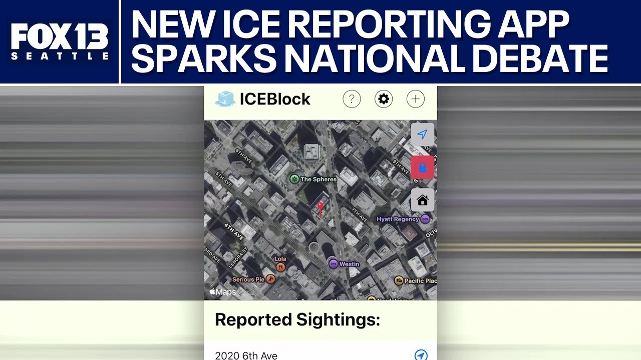 Ice Block app tracks ICE agent locations from user-reported sightings ...