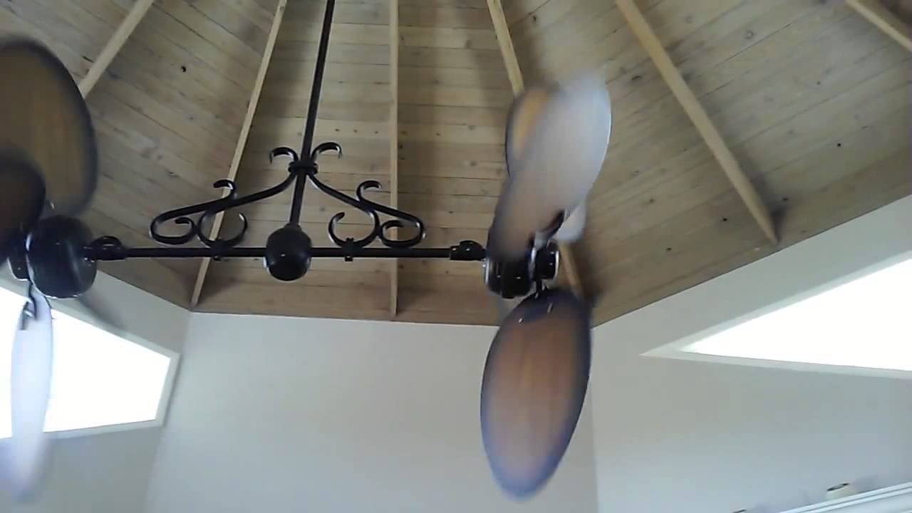 Twin Star II Dual Ceiling Fan - YouTube