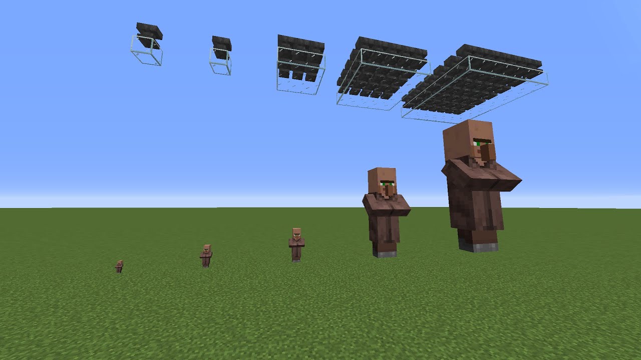villager vs anvil - YouTube