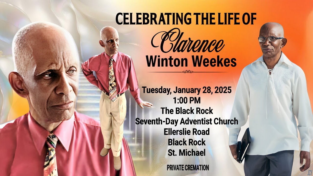 A Service of Thanksgiving for the Life of Clarence Weekes - YouTube