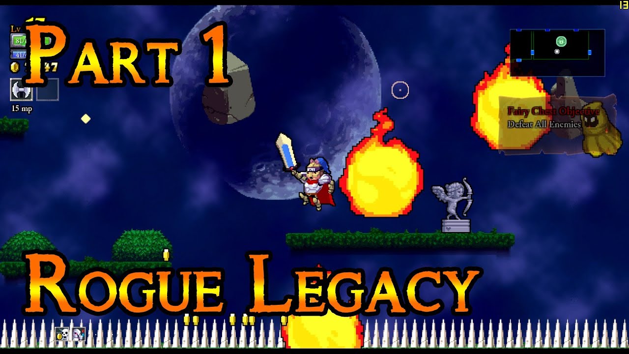 Rogue Legacy Walkthrough Gameplay Part 1 + Boss Battle Khidr (1080p ...