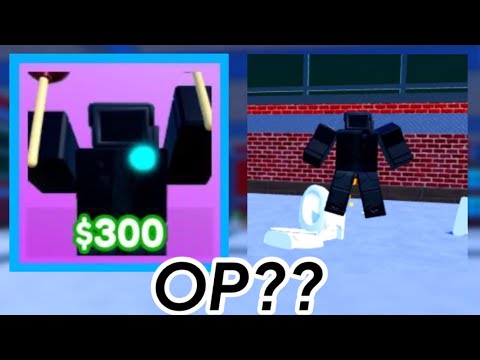 Buying The Jetpack Camera Man In Toilet Tower Defence - YouTube