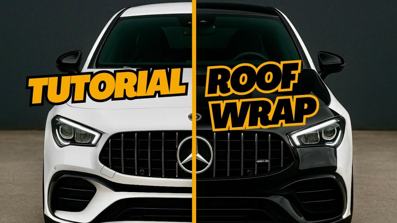 Change Roof Color with Vinyl Wrap - YouTube
