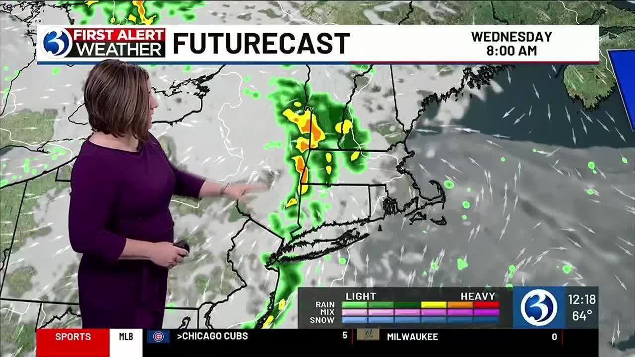 FORECAST: Meteorologist Jill Gilardi has your Monday NOON forecast ...