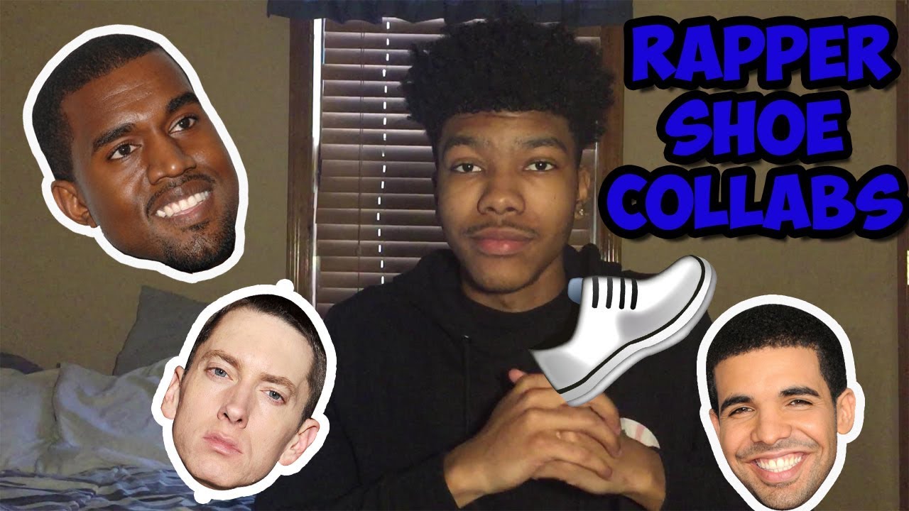The BEST Rapper Shoe Collabs - (Drake, Kanye Eminem, etc.) - YouTube