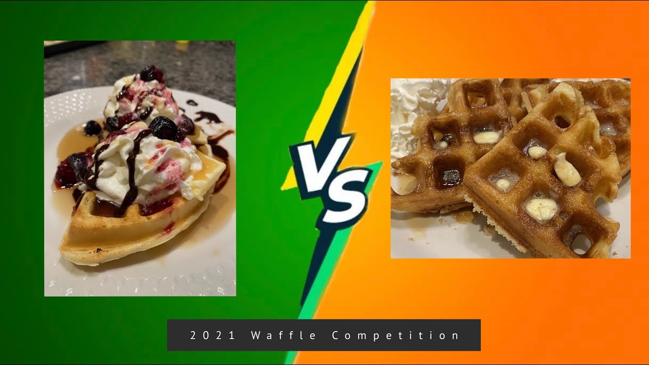 Waffle Making Competition - MUST WATCH TO END!! - YouTube
