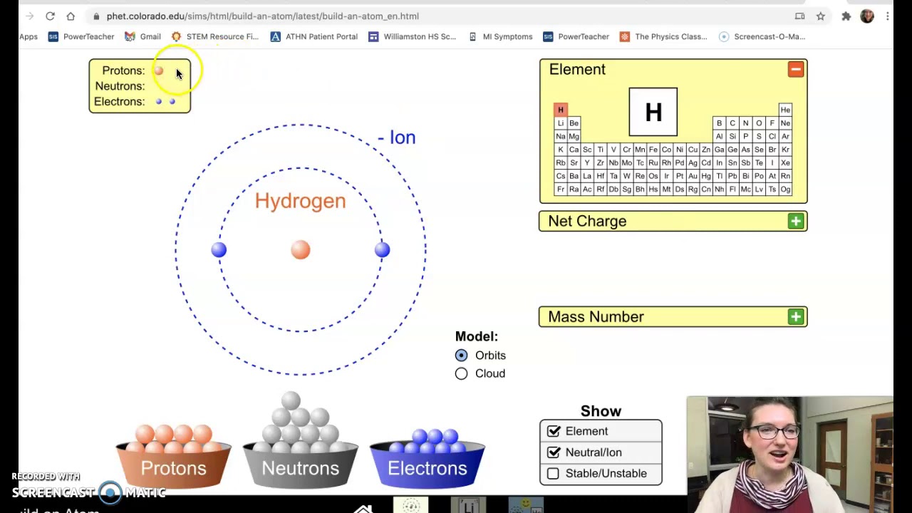 Build an Atom PHET Simulation - YouTube