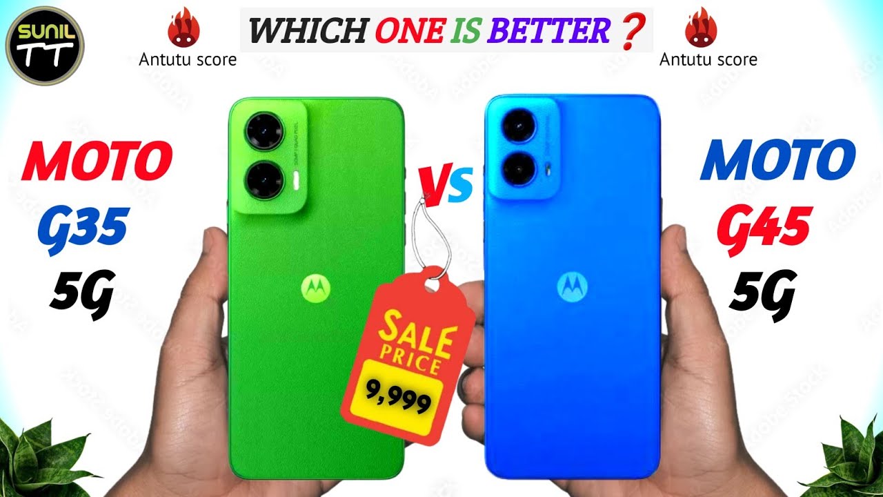 Moto G35 vs Moto G45 5g || Full Comparison⚡Which One is Best ? #motog35 ...
