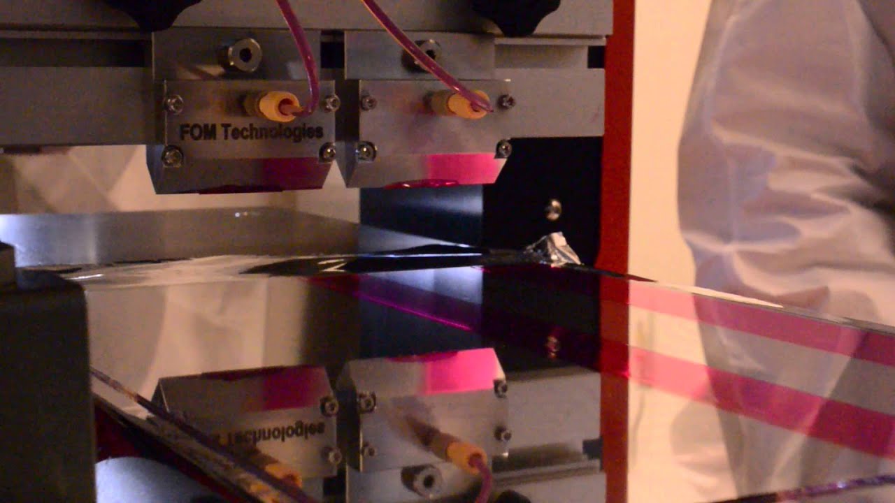 FOM Technologies Micro precision coater. - YouTube
