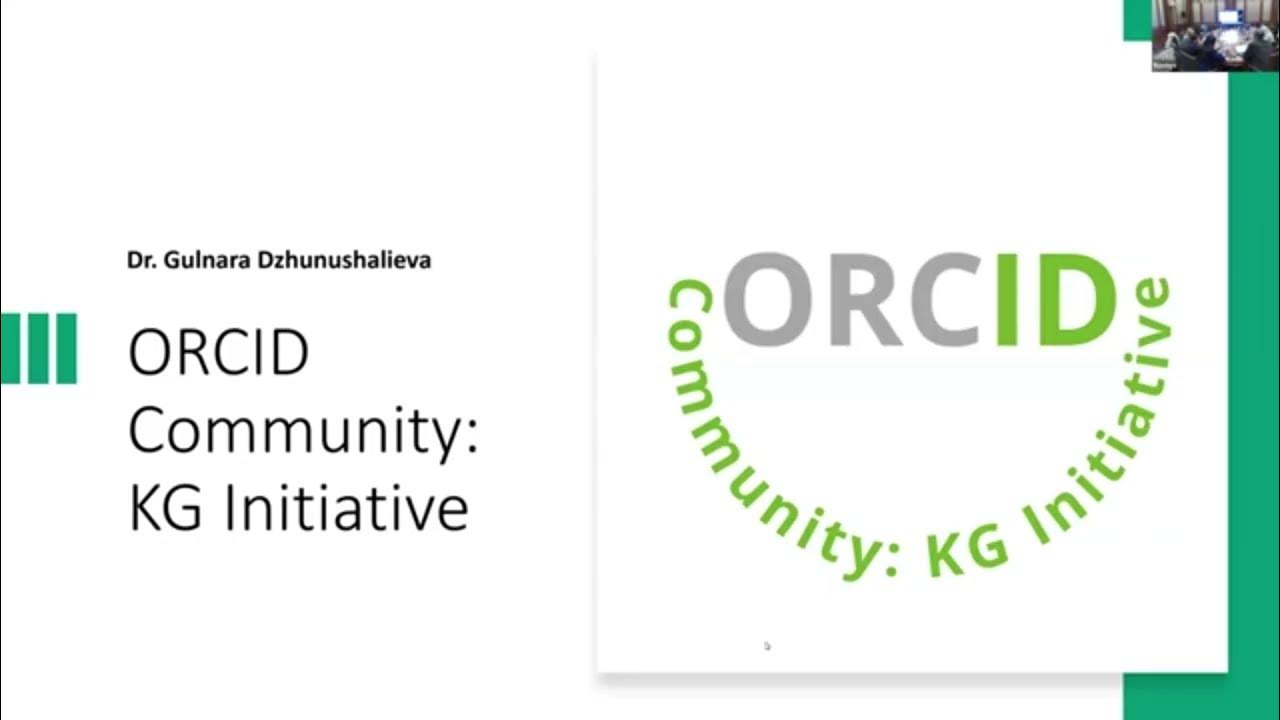 LIK 2024 session 3.4 ORCID Community: KG Initiative presentation - YouTube
